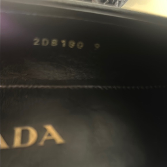 Prada | Shoes | Prada Black Mens Saffiano Logo Loafers | Poshmark